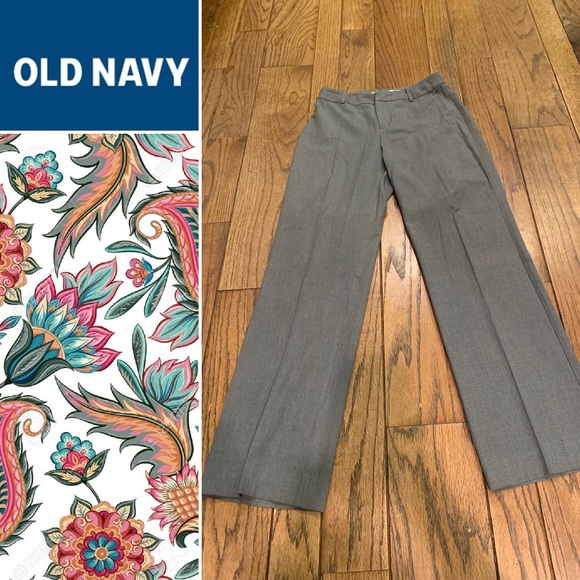 Old Navy | Pants & Jumpsuits | Old Navy Gray Slacks | Poshmark